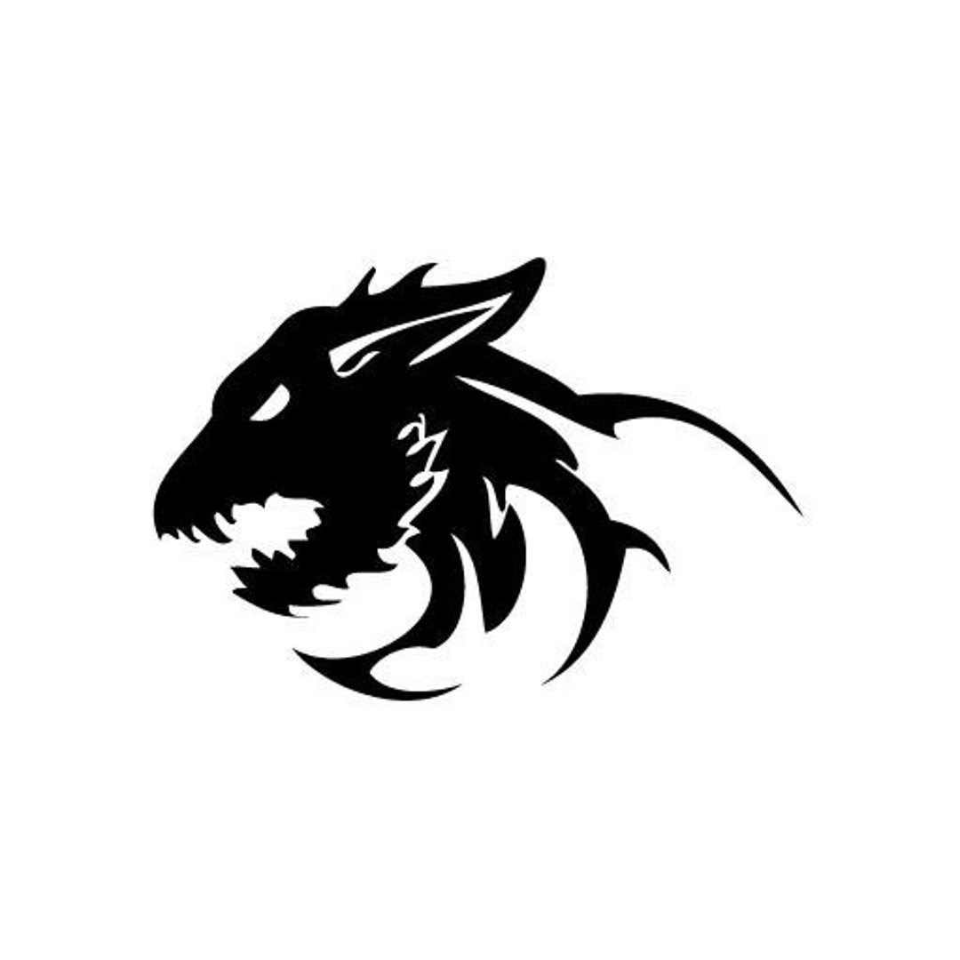 Werewolf Head - Vinyl Decal Sticker for Wall, Car, Bike, Iphone, Ipad ...