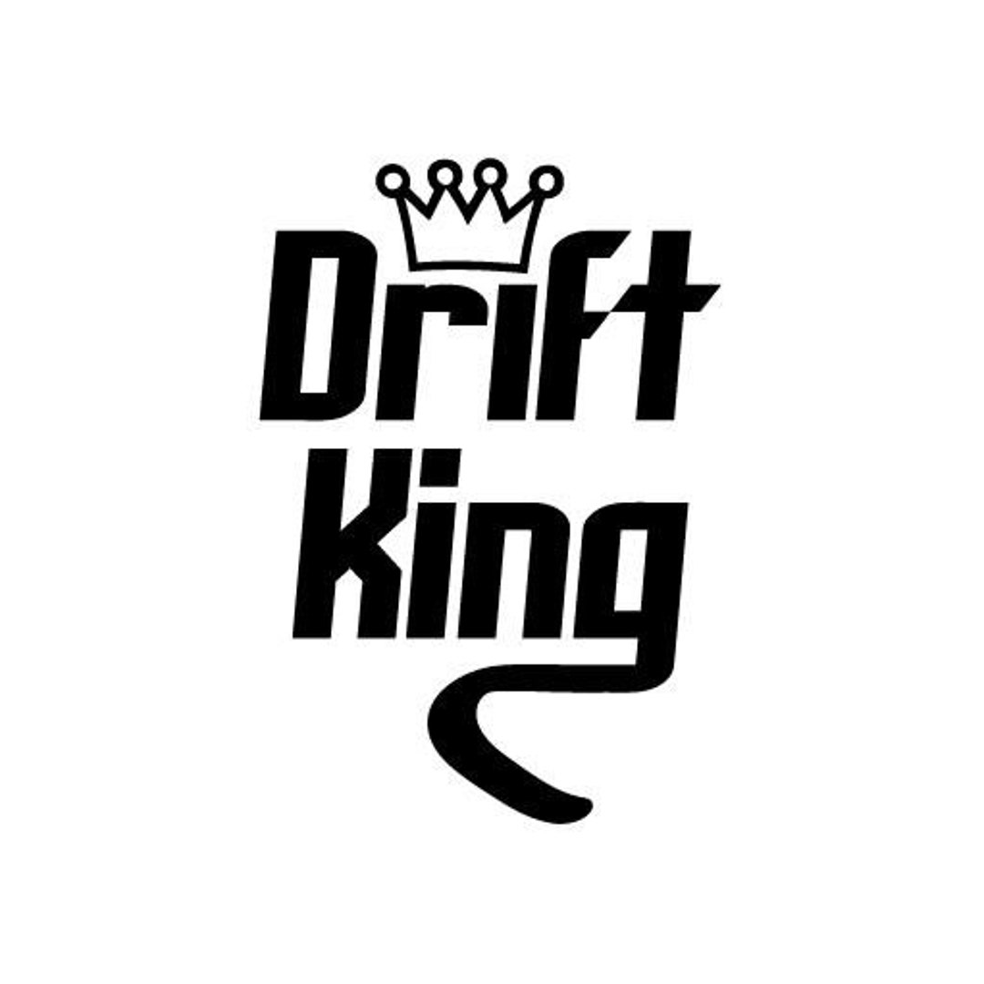 Drift King - Vinyl Decal Sticker for Wall, Car, Bike, Iphone, Ipad ...