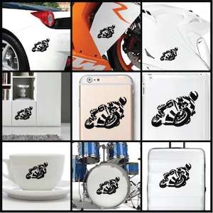 Motorcycle Speed - Vinyl Decal Sticker for Wall, Car, Bike, Iphone ...
