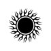 Sun Blade - Vinyl Decal Sticker for Wall, Car, Bike, Iphone, Ipad ...
