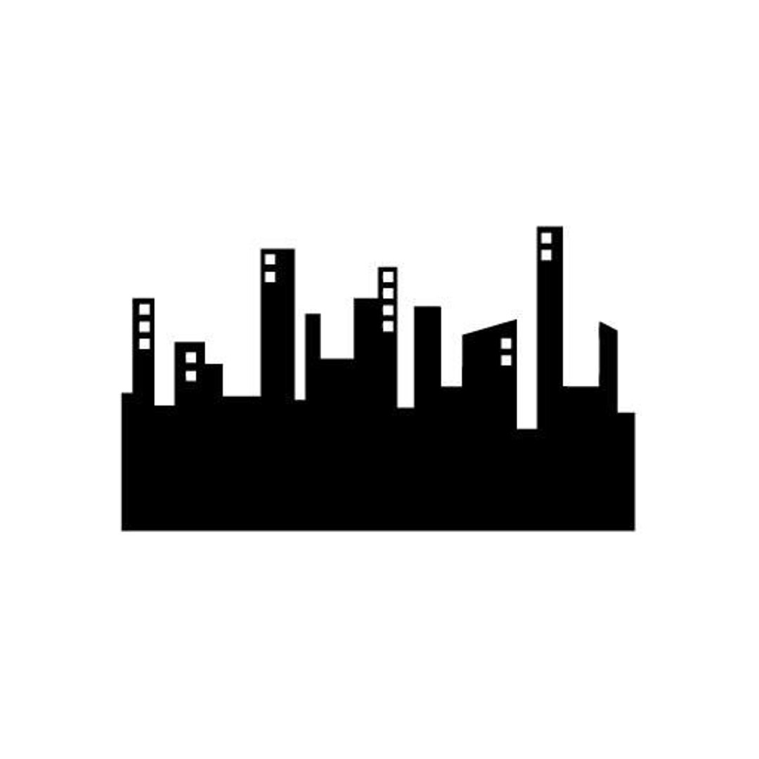 Skylight City Night - Vinyl Decal Sticker for Wall, Car, Bike, Iphone ...