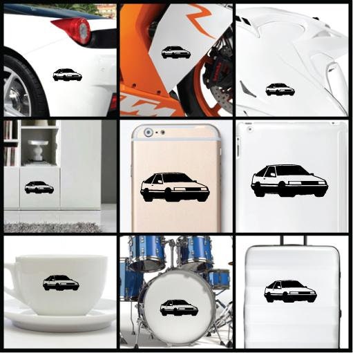 AE86 Initial D Vinyl Decal Sticker for Wall Car Bike | Etsy