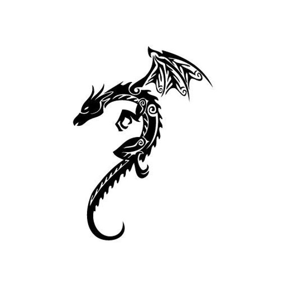 Dragon Golden Metal Vinyl Decal Sticker for Wall Car Bike - Etsy