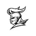 Knight Head Mascot - Vinyl Decal Sticker for Wall, Car, Bike, Iphone ...