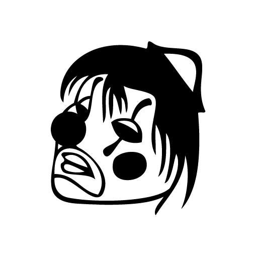 Clown Humor Art Vinyl Decal Sticker for Wall Car Bike | Etsy