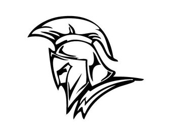 Spartan Spear Vinyl Decal Sticker for Wall Car Bike - Etsy