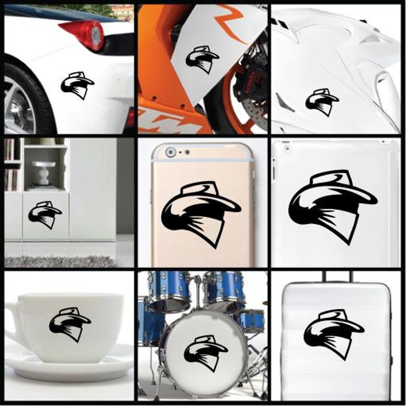 Bandit Outlaw Gangster Vinyl Decal Sticker for Wall Car | Etsy