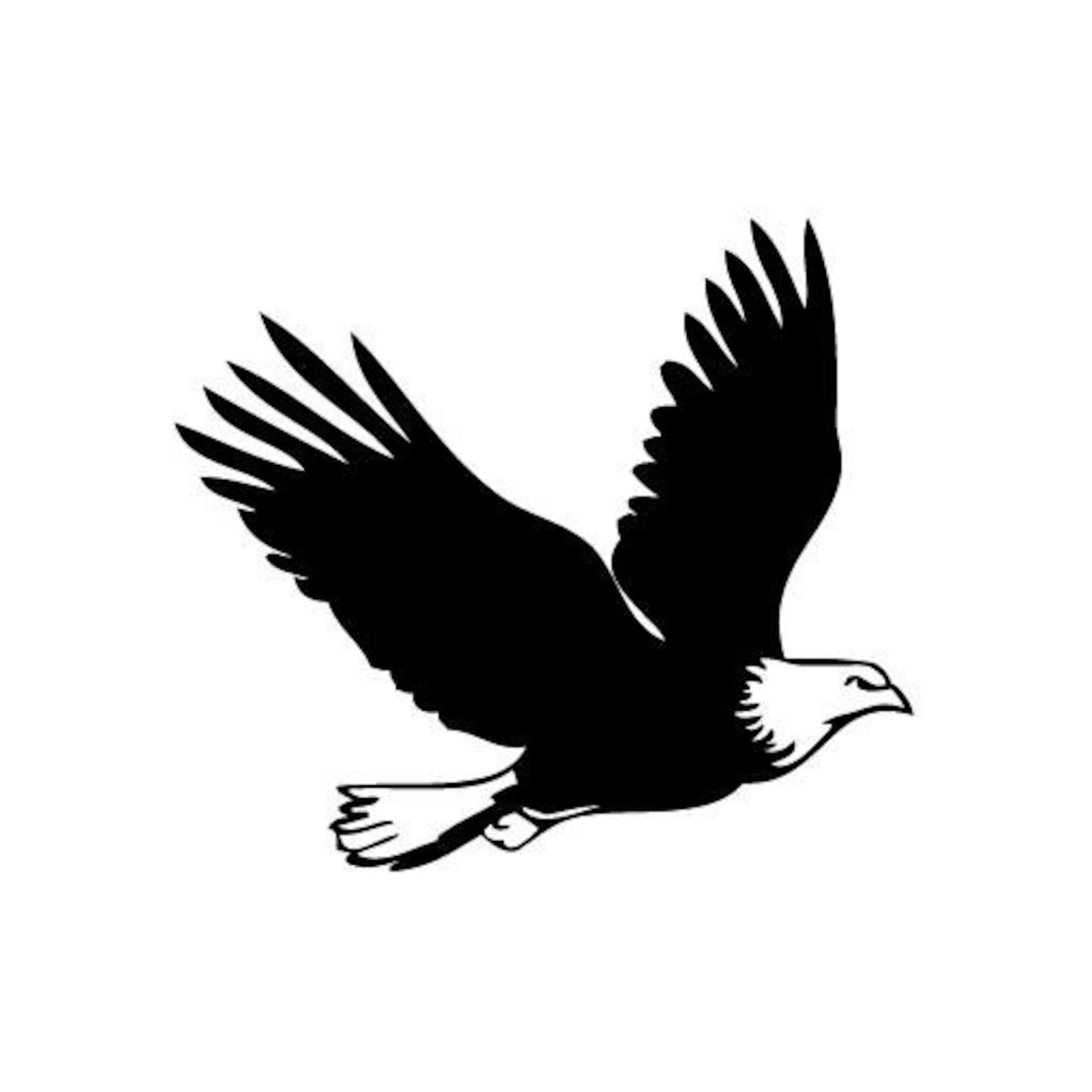 Eagle Fly Vinyl Decal Sticker for Wall Car Bike Iphone - Etsy