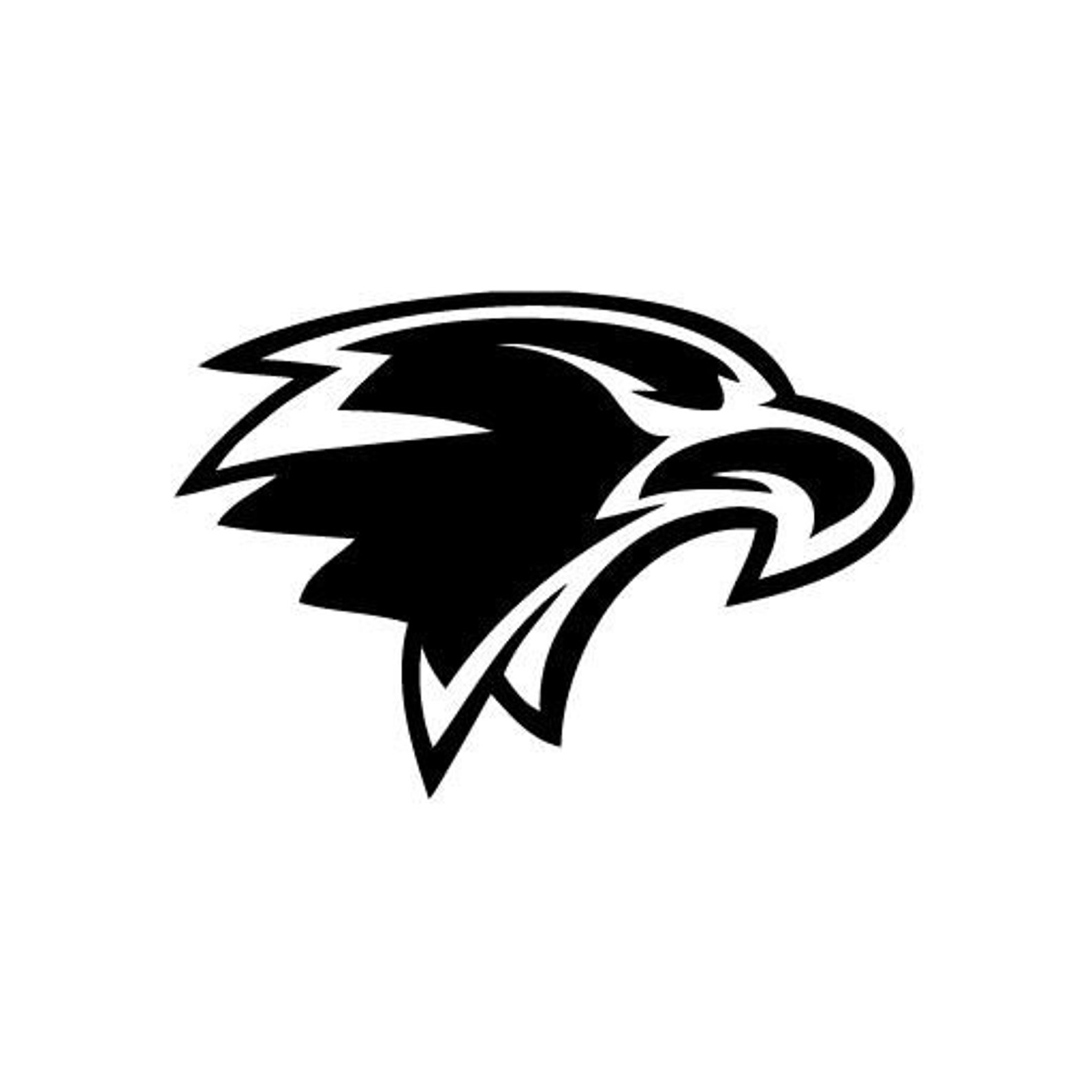Eagle Mystery Shadow Mascot Vinyl Decal Sticker for Wall - Etsy