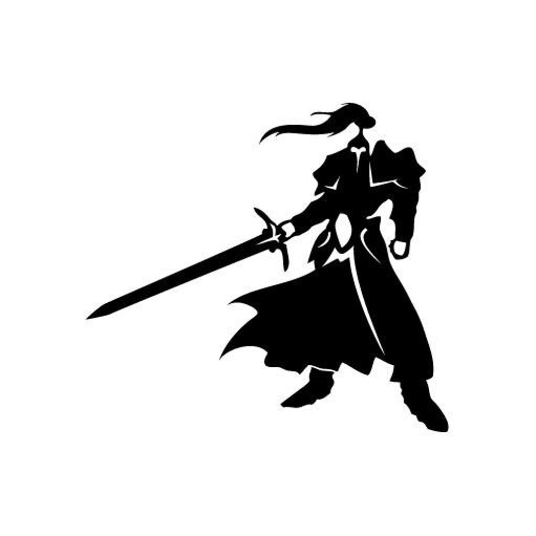 Knight General Defense - Vinyl Decal Sticker for Wall, Car, Bike ...