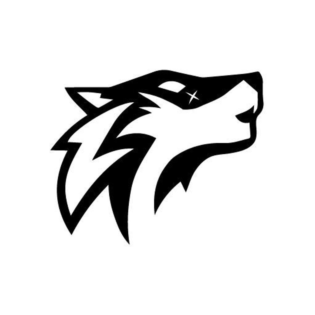 Wolf Look Back - Vinyl Decal Sticker for Wall, Car, Bike, Iphone, Ipad ...