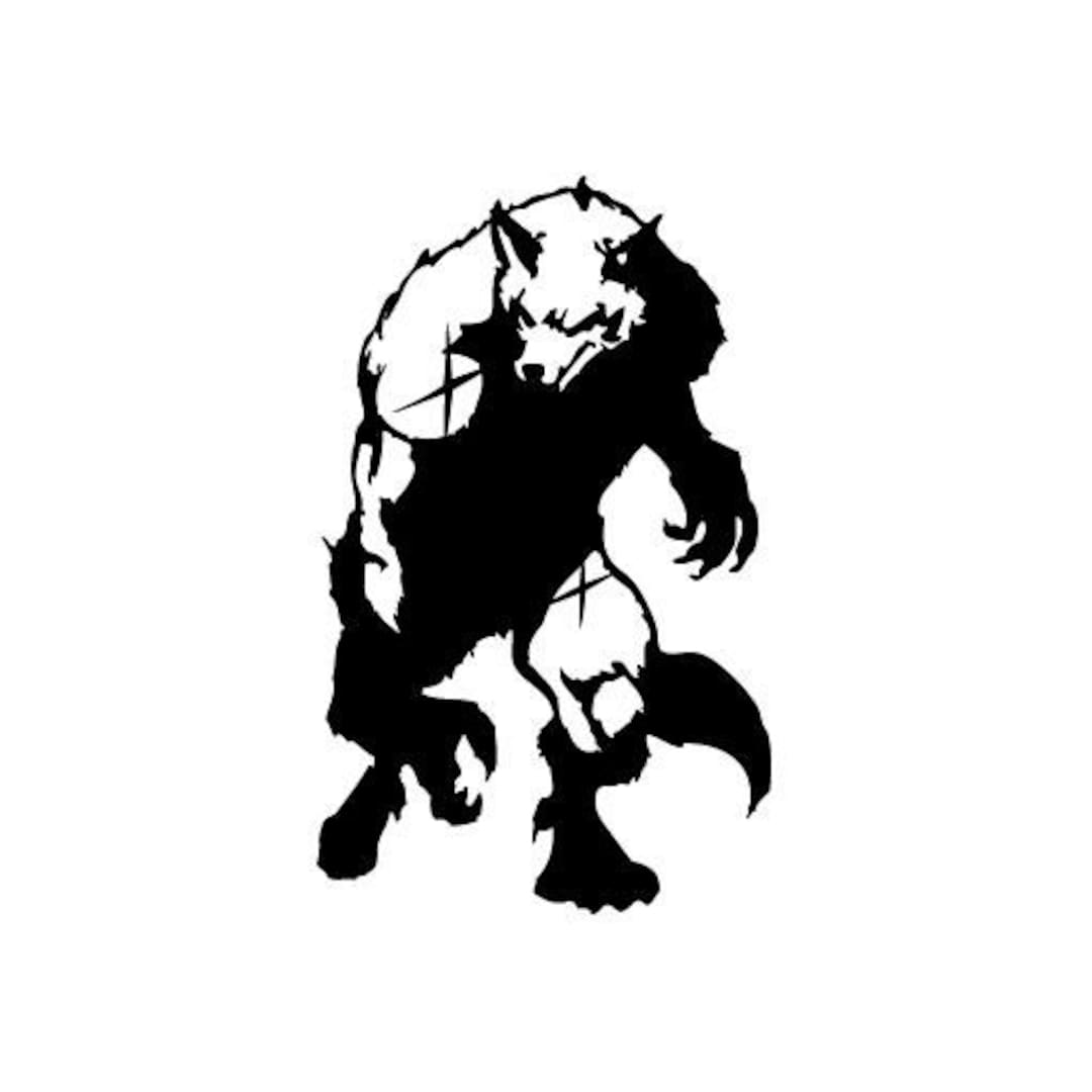 Werewolf Into Light - Vinyl Decal Sticker for Wall, Car, Bike, Iphone ...