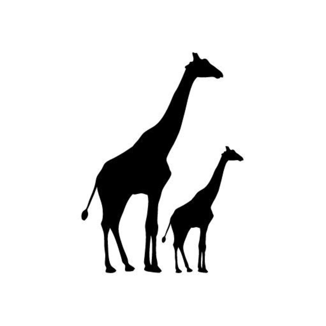 Giraffe Guide - Vinyl Decal Sticker for Wall, Car, Bike, Iphone, Ipad ...