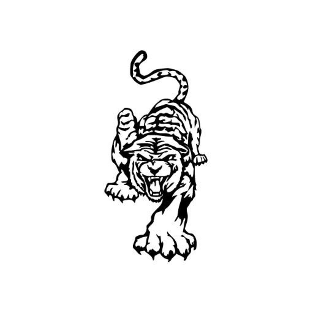 Tiger Art - Vinyl Decal Sticker for Wall, Car, Bike, Iphone, Ipad ...