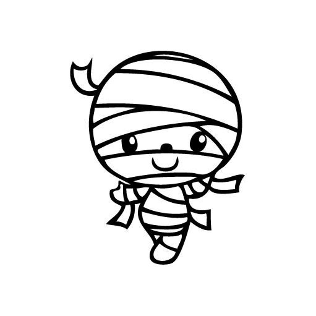 Mummy Dance - Vinyl Decal Sticker for Wall, Car, Bike, Iphone, Ipad ...