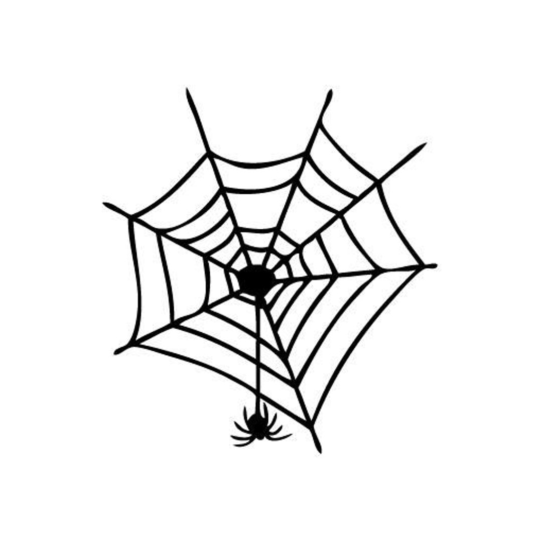 Spider Web - Vinyl Decal Sticker for Wall, Car, Bike, Iphone, Ipad ...