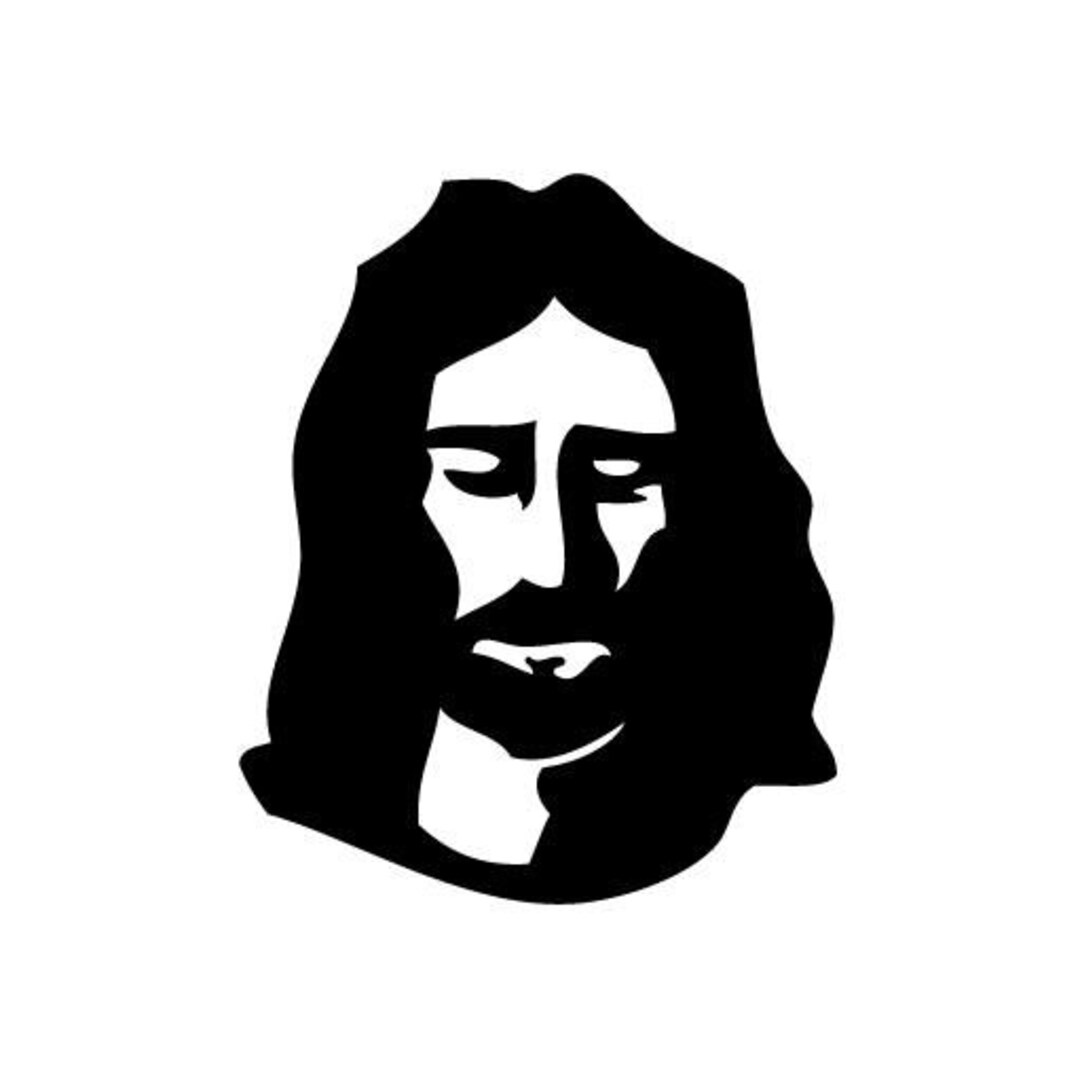 Jesus Christ Front - Vinyl Decal Sticker for Wall, Car, Bike, Iphone ...