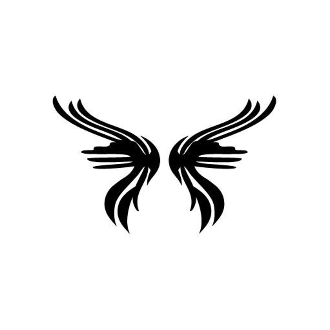 Wings Feather - Vinyl Decal Sticker for Wall, Car, Bike, Iphone, Ipad ...