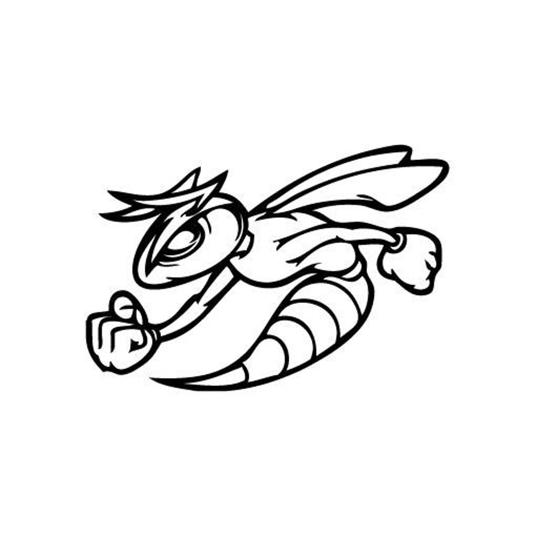 Bee Strong - Vinyl Decal Sticker for Wall, Car, Bike, Iphone, Ipad ...