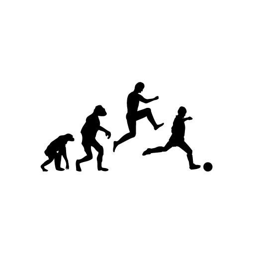 Jump Evolution Soccer Player Vinyl Decal Sticker for Wall | Etsy