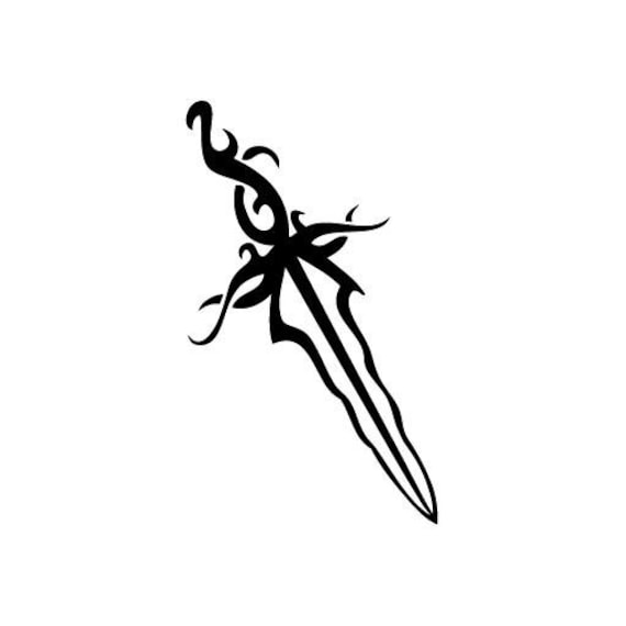 Sword Life Vinyl Decal Sticker for Wall Car Bike Iphone - Etsy