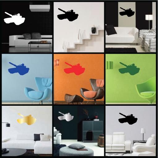 Tank Military Vinyl Decal Sticker for Wall Car Bike | Etsy