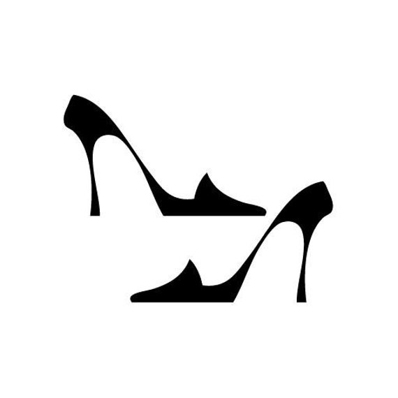 Crystal Slipper Mirror Vinyl Decal Sticker for Wall Car | Etsy