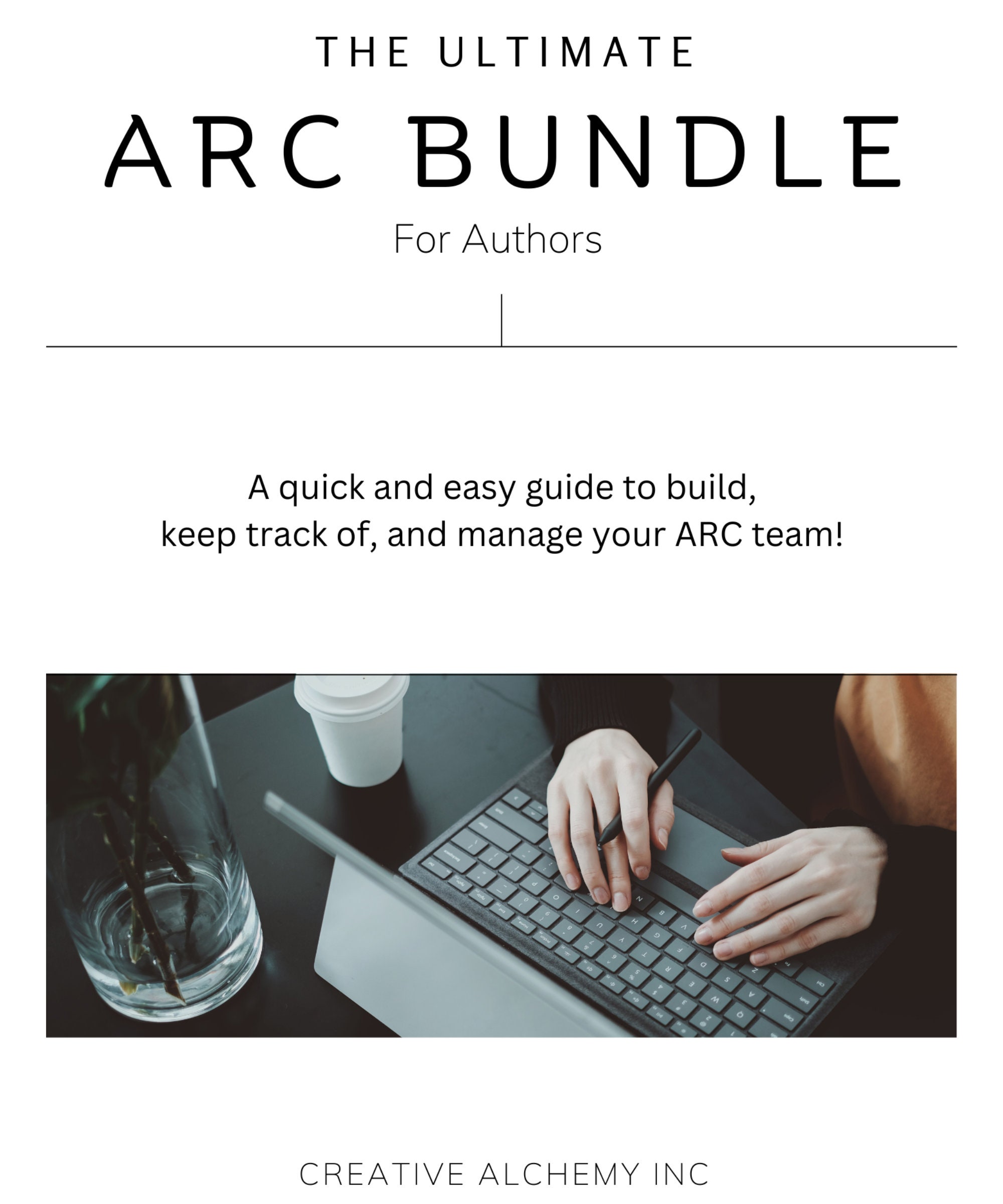 Author Template and Guide for ARC Reviews and Arc Readers - Etsy