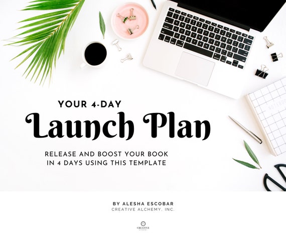 Printable 4-day Book Launch Plan | Etsy