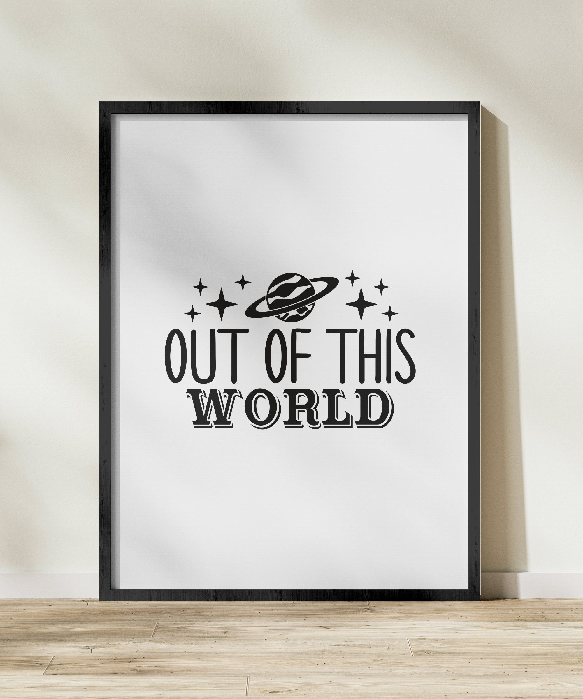 Out of This World Svg Outer Space Svg Saturn Svg Space - Etsy