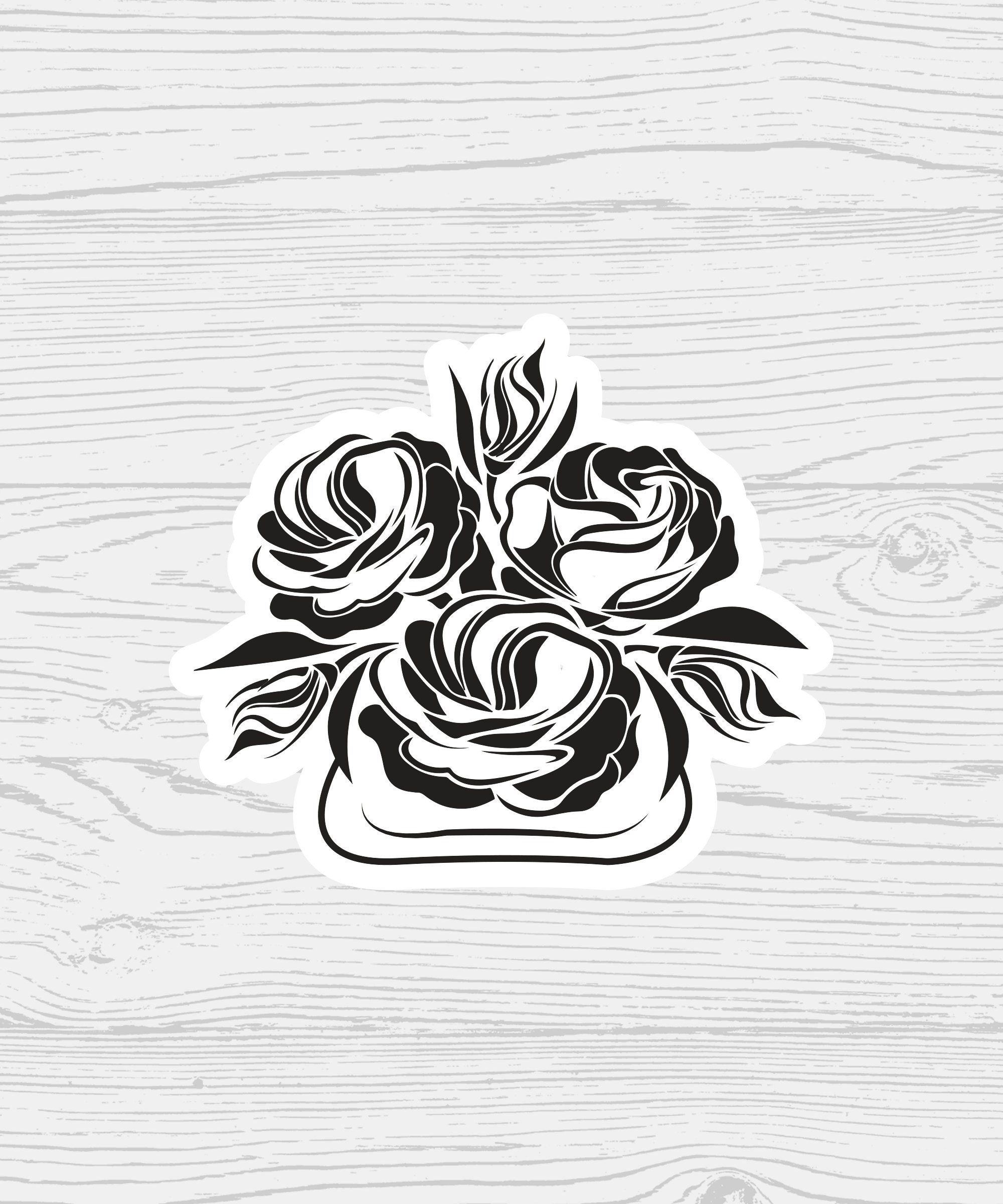 Rose Svg - Etsy