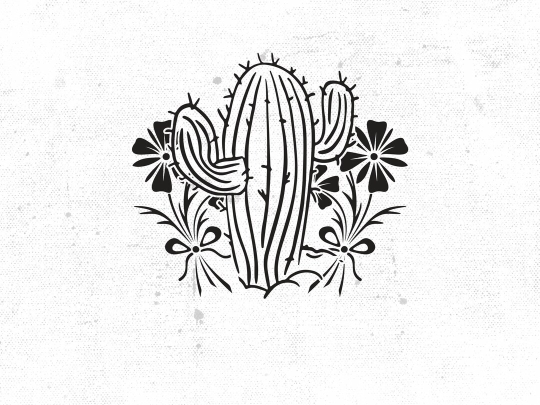 Cactus Svg, Cactus Flower Svg, Succulent Svg, Cactus Flower, Cactus Svg ...