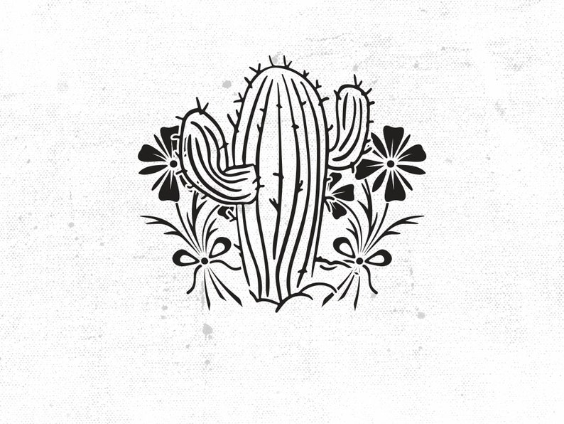 Cactus Svg, Cactus Flower Svg, Succulent Svg, Cactus Flower, Cactus Svg ...