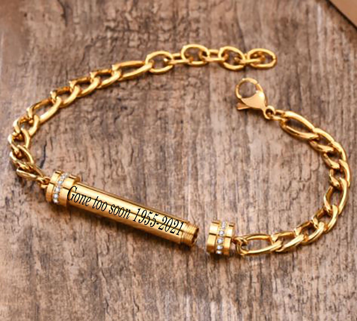 Personalized Keepsake Bracelet Custom URN Bracelet Memorial | Etsy