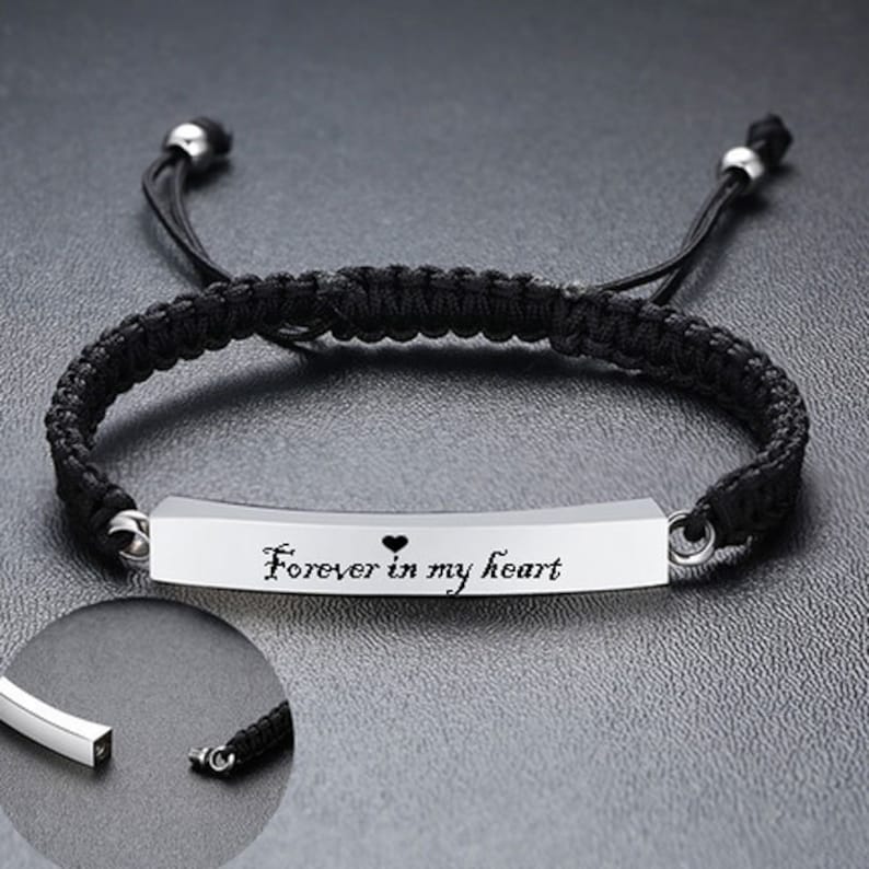 Personalized Keepsake Bracelet Custom URN Bracelet Memorial - Etsy