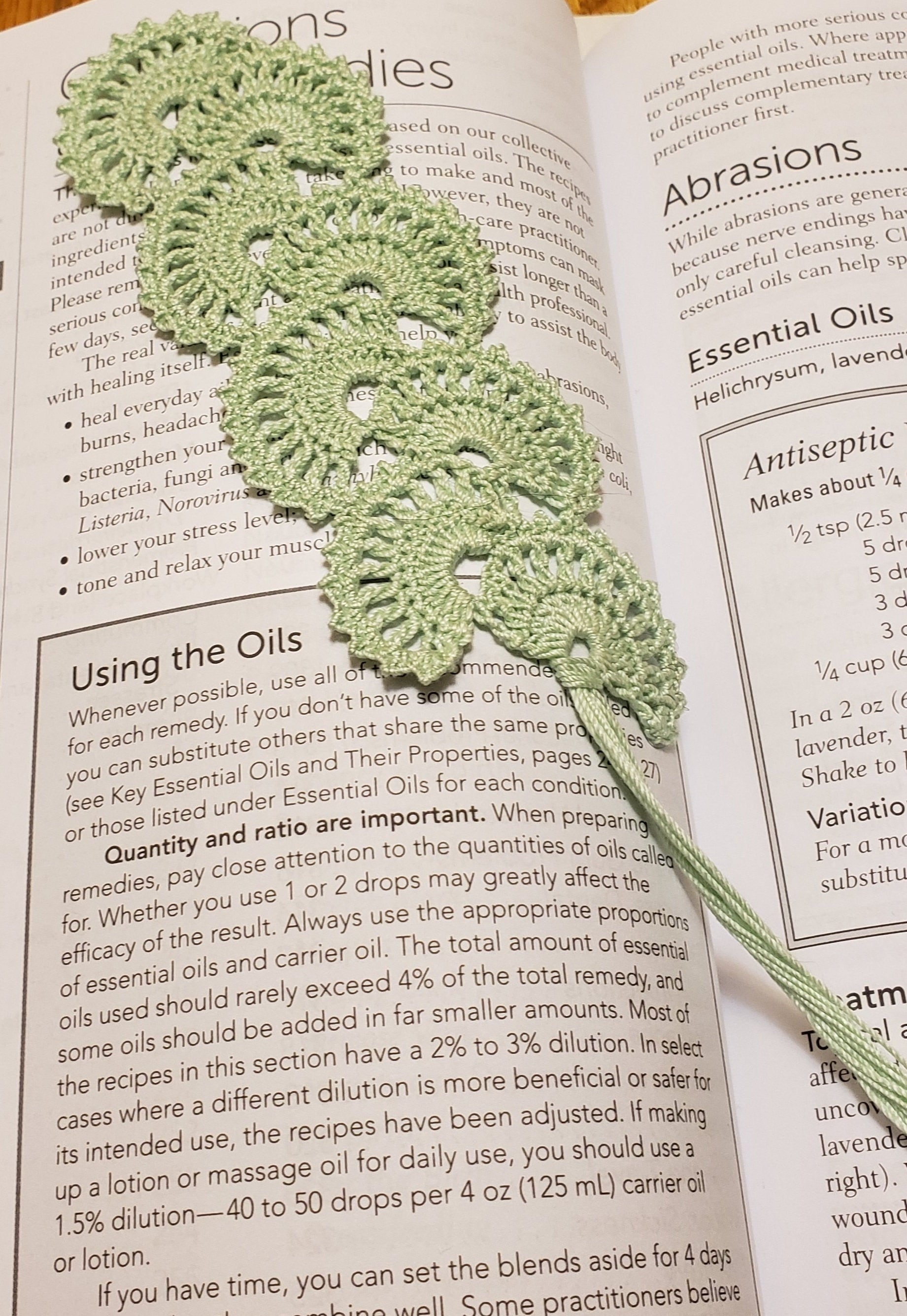 Lace Fan Bookmark Handmade Book Lovers Gift Crochet - Etsy