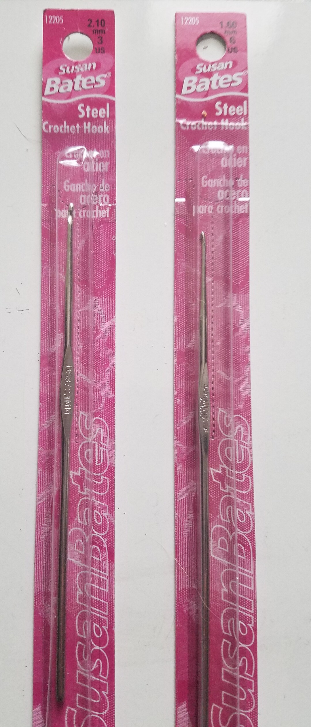 Steel Crochet Hooks Stitch Studio and Susan Bates - Etsy