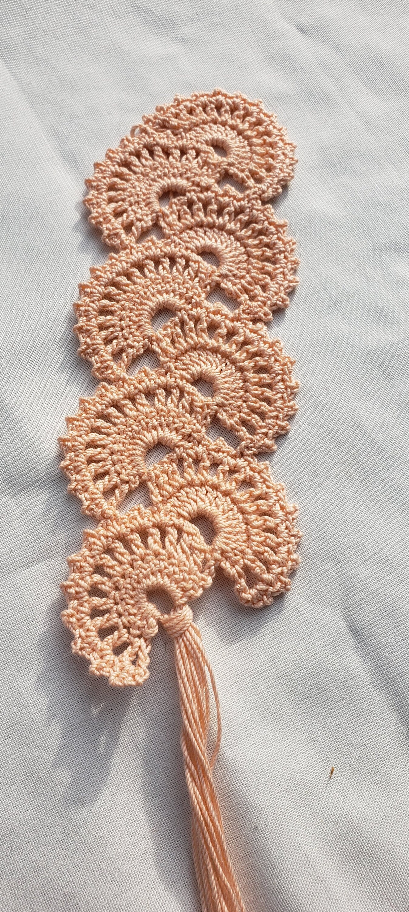 Lace Fan Bookmark Handmade Book Lovers Gift Crochet - Etsy