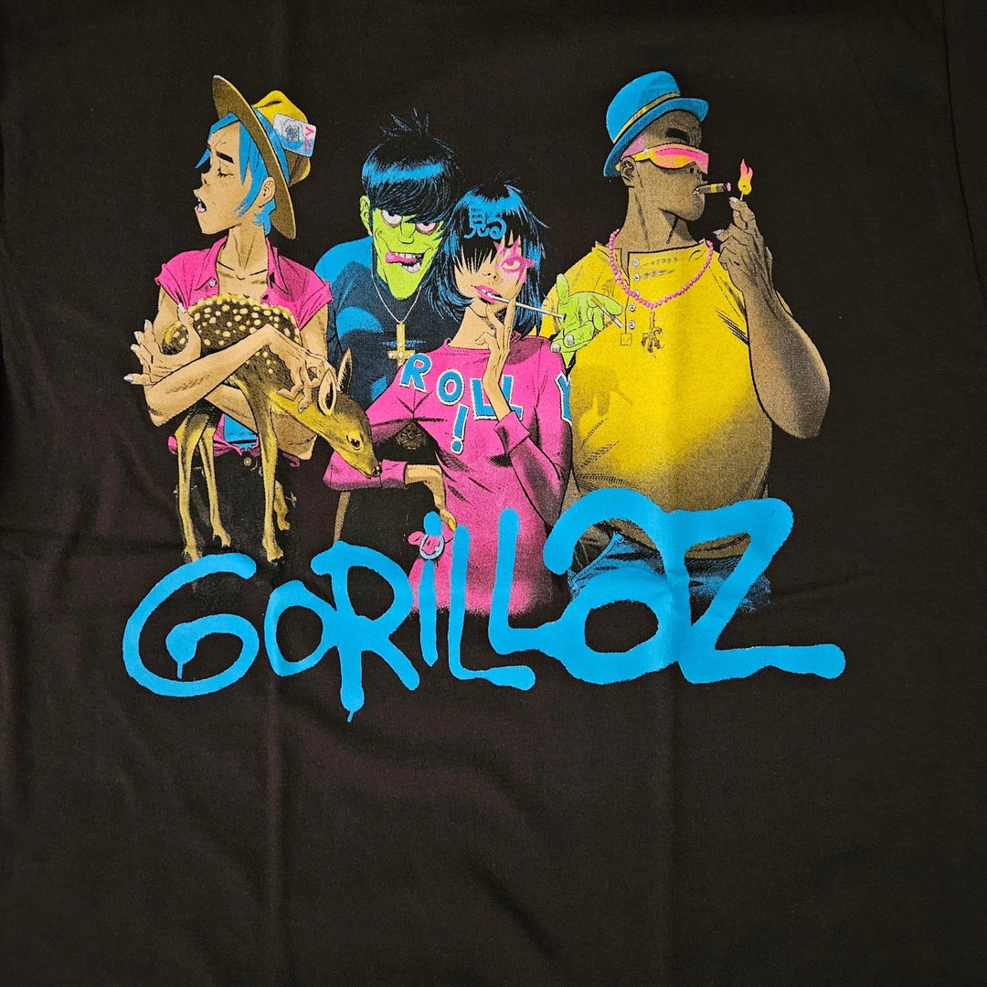 Free Same Day Shipping GORILLAZ Group Shirt - Etsy