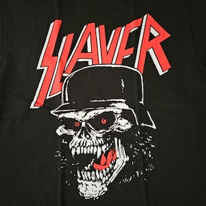 Free Same Day Shipping Brand New SLAYER Monkey Skull Shirt - Etsy