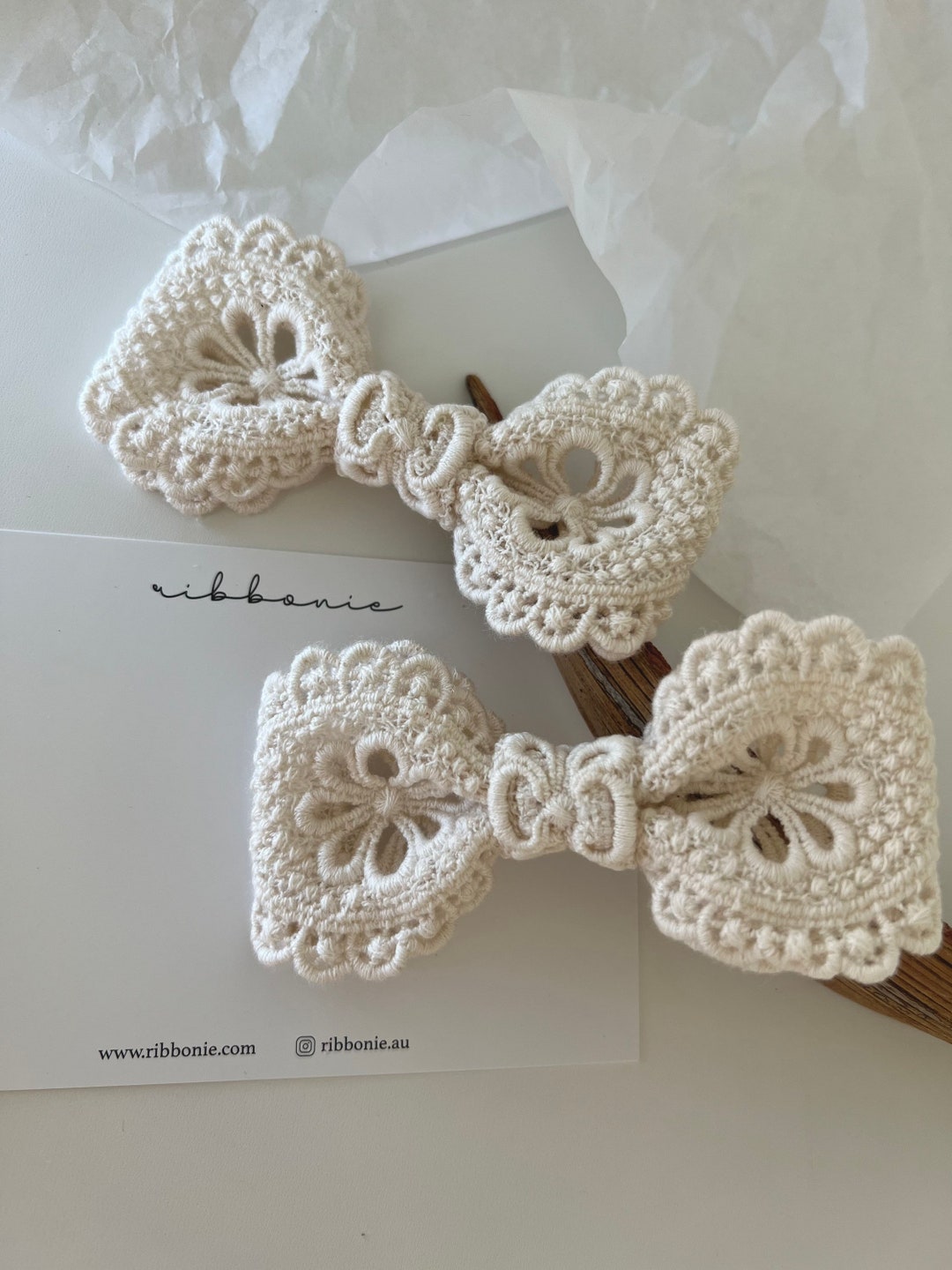 Girls Lace Bow Clip , Emily Bow Hair Clip, Flower Lace , Girls Hair ...