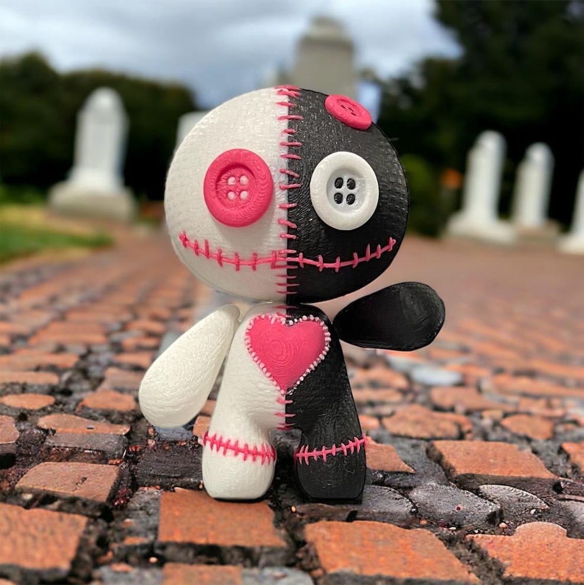 3D Printed Voodoo Doll - Etsy