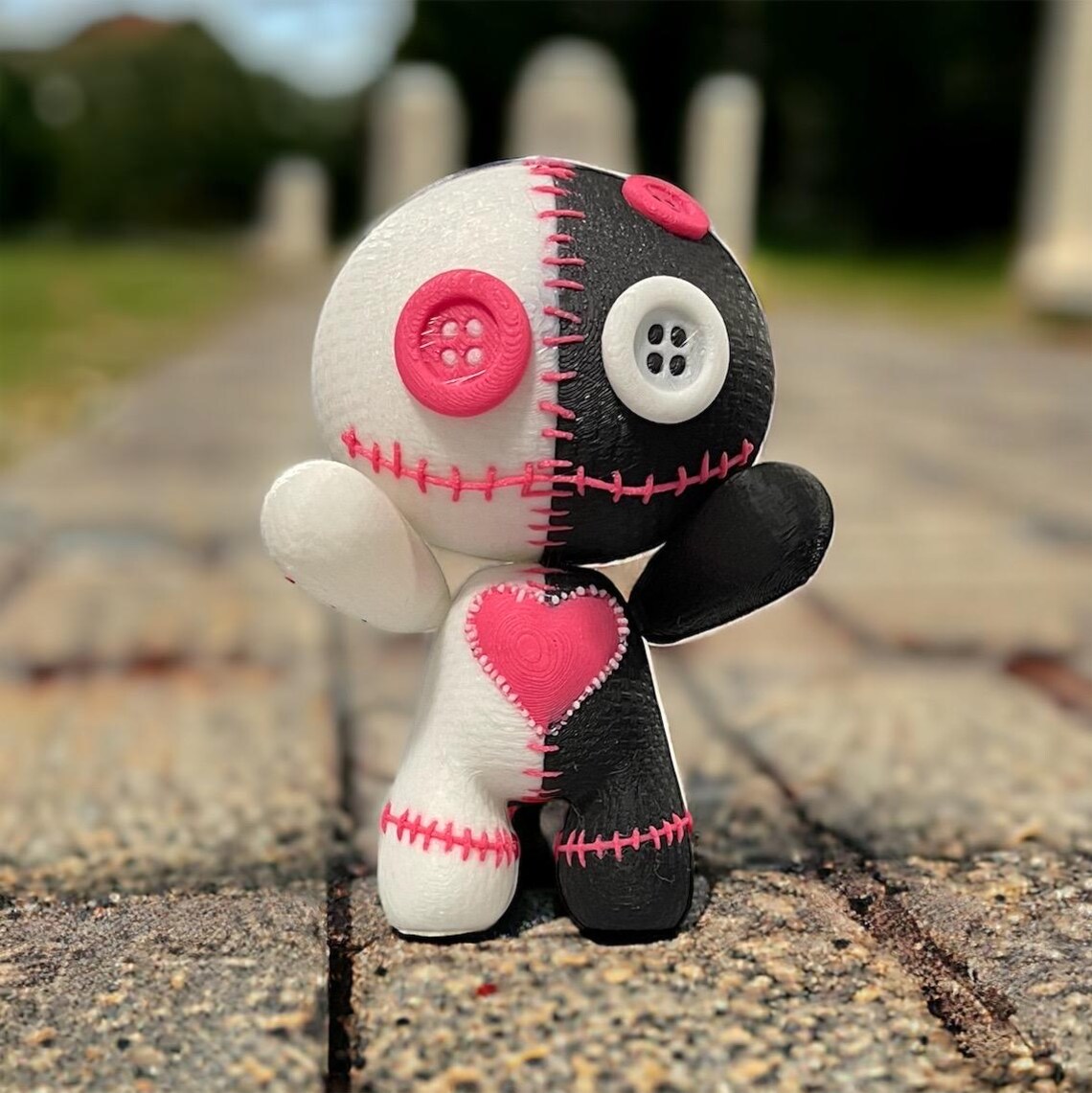 3D Printed Voodoo Doll - Etsy