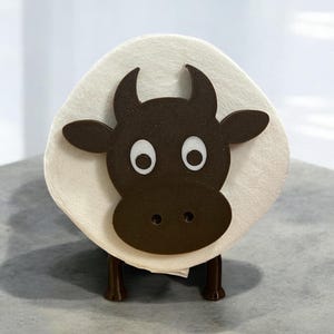 Carly Cow the Toilet Paper Holder - Etsy