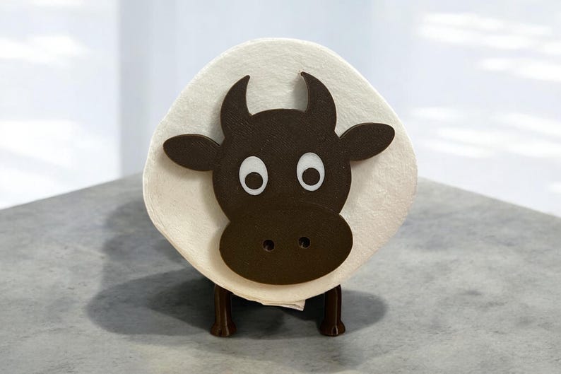 Carly Cow the Toilet Paper Holder - Etsy