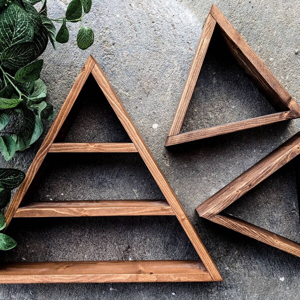 Triangle Shelves - Etsy