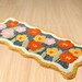 Cute Tulip Flowers Rugs, Garden Bedroom Rug for Girls, Tufted Fluffy ...