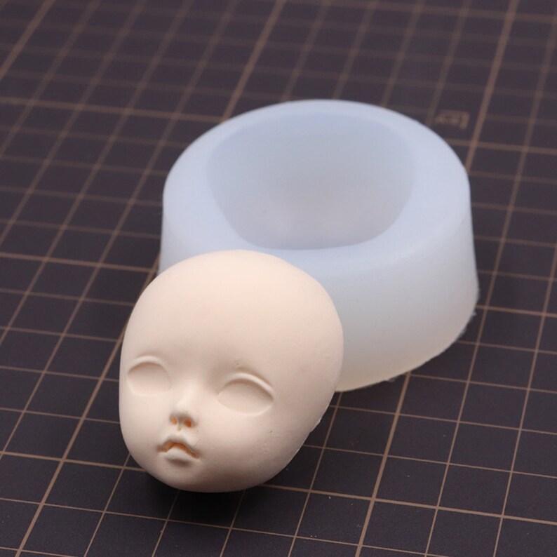 Cute Face Mold Face Silicone Mold Face Mould Face Silicone - Etsy