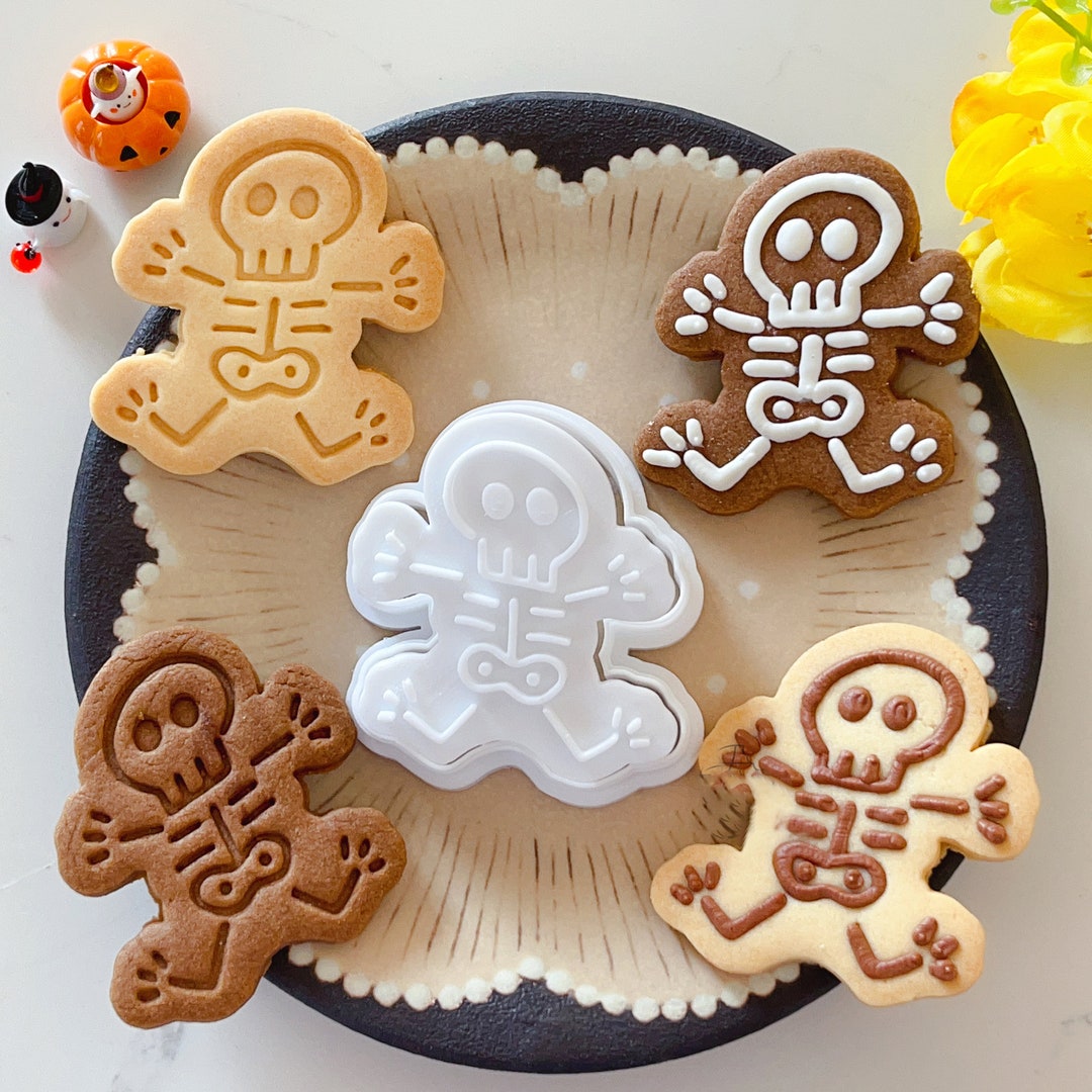 Halloween Skull Cookie Cutters DIY Cookie Cutters Cute - Etsy