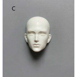 Handsome Face Mold, Silicone Face Mold, Ultra-light Clay Face Mold ...